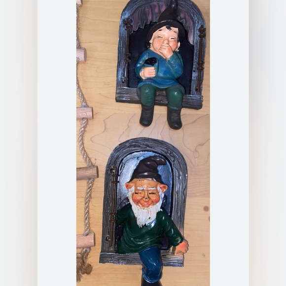 Wall Decor | Whimsical Gnome Wall Decor Tree Gnome Elfs Decor Out The ...